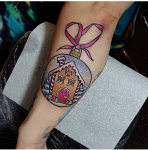 39 Christmas Tattoos You are Definitely Going To Love - The XO Factor
