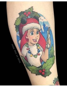 39 Christmas Tattoos You are Definitely Going To Love - The XO Factor