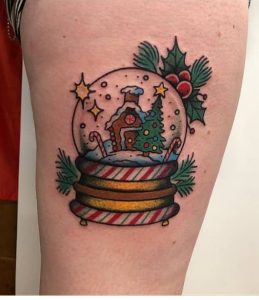 39 Christmas Tattoos You are Definitely Going To Love - The XO Factor