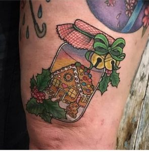 39 Christmas Tattoos You are Definitely Going To Love - The XO Factor