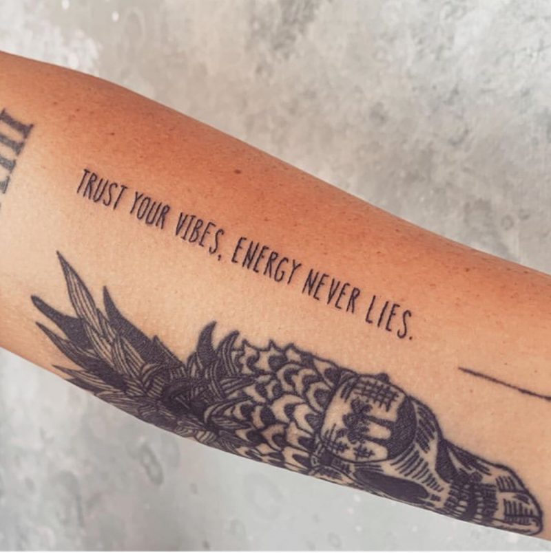 50+ Inspiring Quote Tattoos - The XO Factor