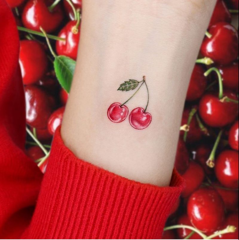 50 Best Fruit Tattoo Designs - The XO Factor