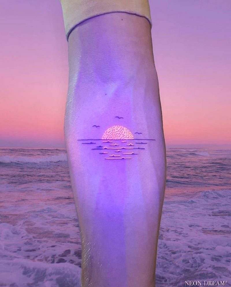 20+ Incredible UV Tattoo Designs To Glow In The Dark - The XO Factor