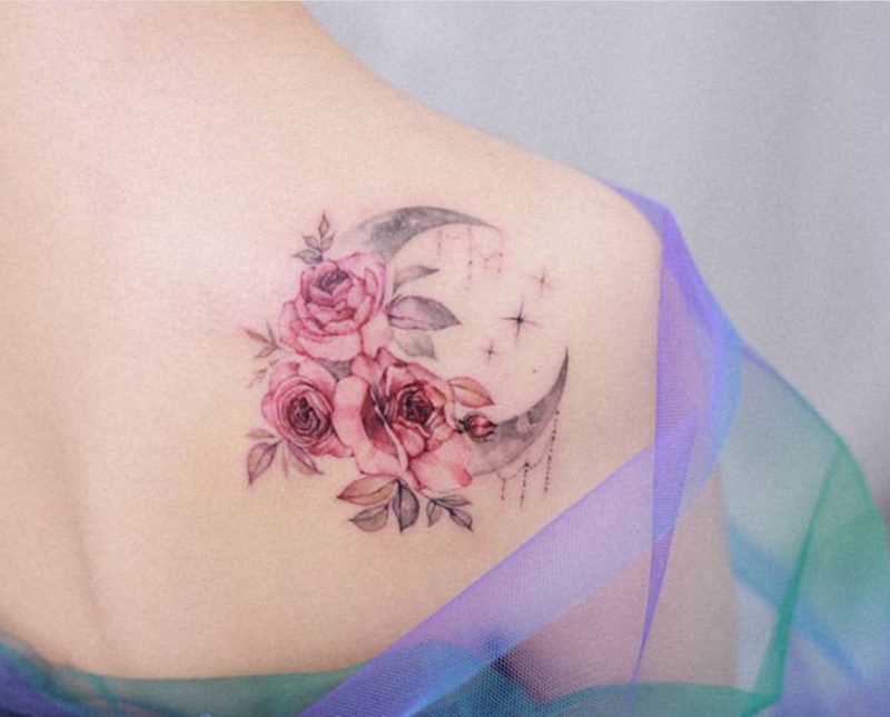 40+ Beautiful Moon Tattoo Design Ideas - The XO Factor