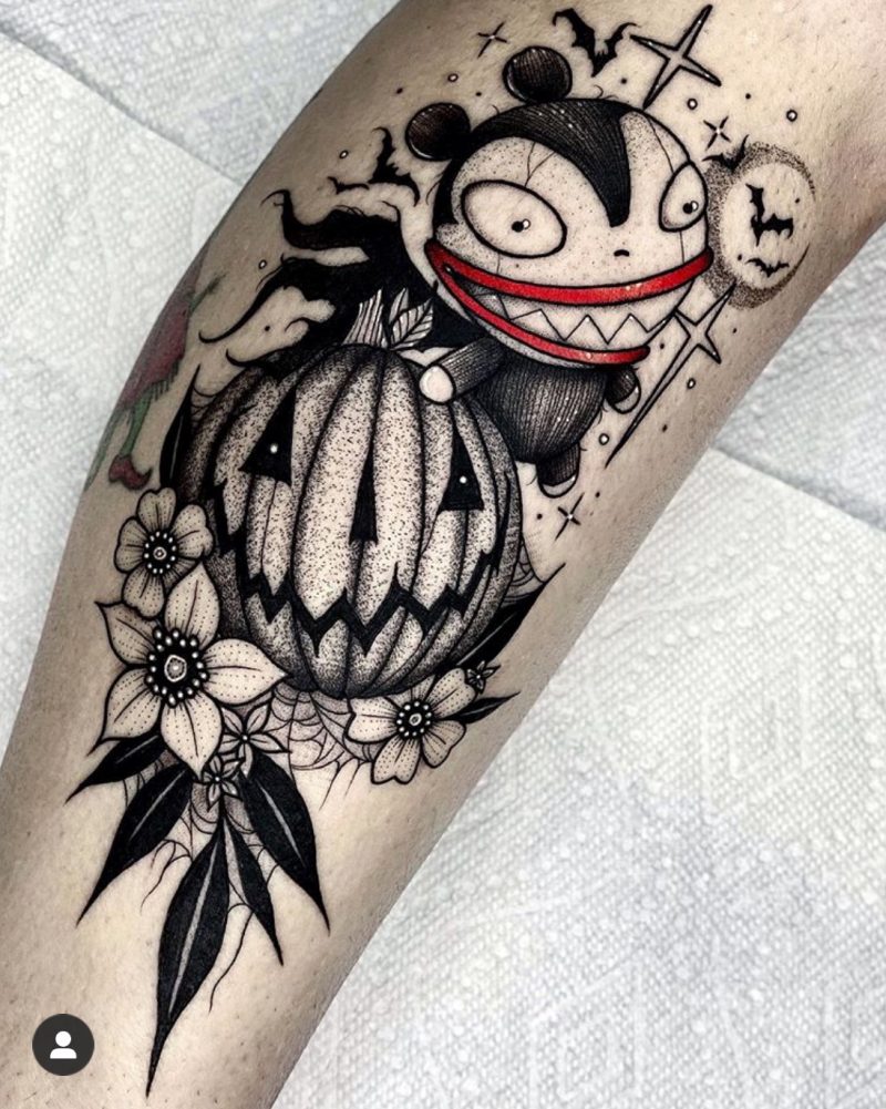 50+ Spooky Halloween Tattoo Ideas - The XO Factor