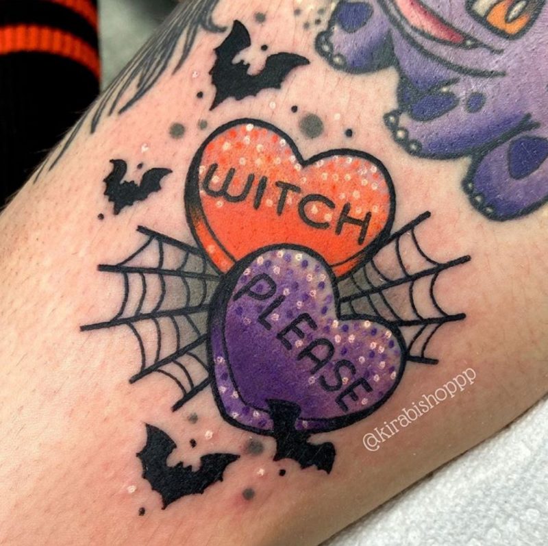 50+ Spooky Halloween Tattoo Ideas - The XO Factor