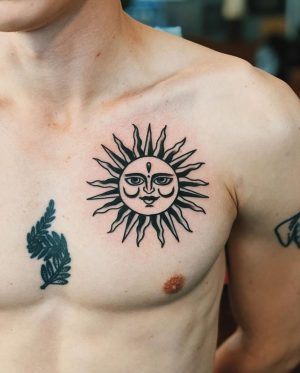 30+ Amazing Sun Tattoo Designs To Brighten Your Mood - The XO Factor