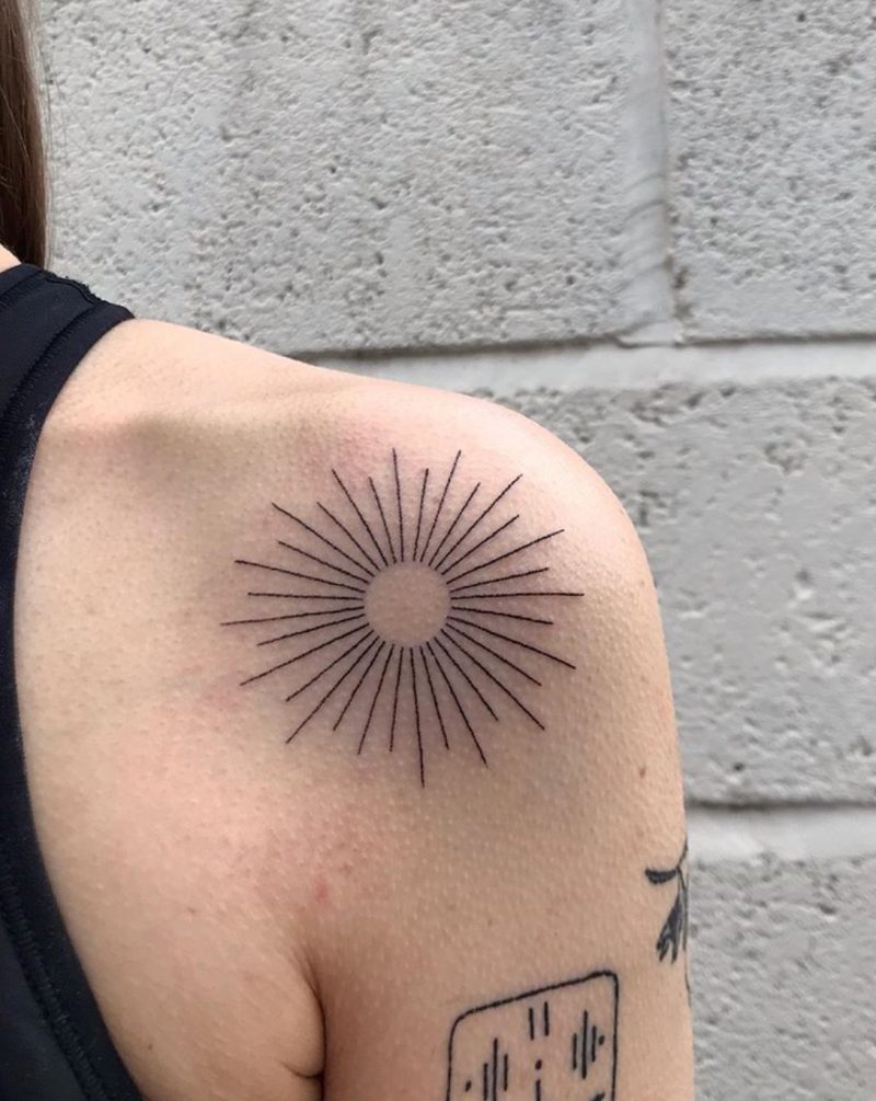 30+ Amazing Sun Tattoo Designs To Brighten Your Mood - The XO Factor
