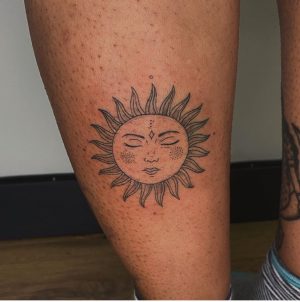 30+ Amazing Sun Tattoo Designs To Brighten Your Mood - The XO Factor