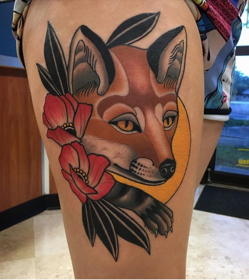 20+ Fascinating Fox Tattoo Designs - The XO Factor