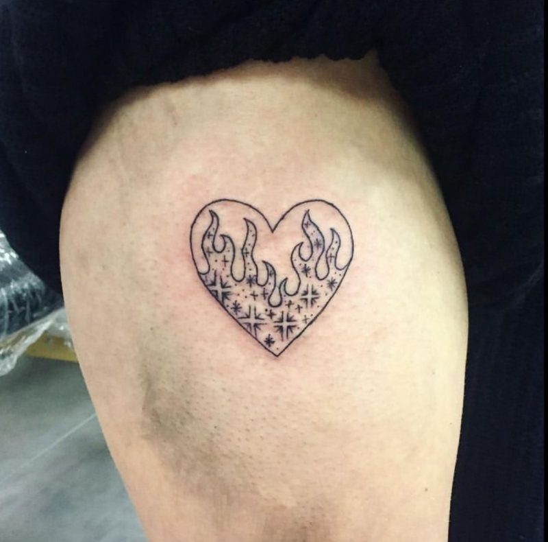 20+ Blazing Flame Tattoos For Men - The XO Factor