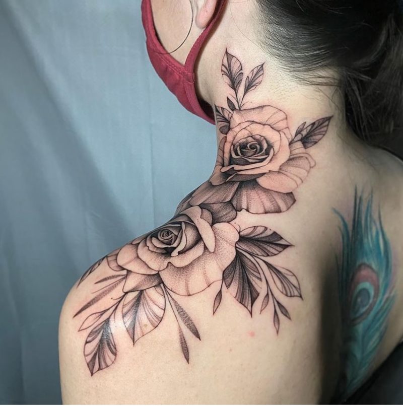 20+ Beautiful Rose Flower Tattoo Designs - The XO Factor
