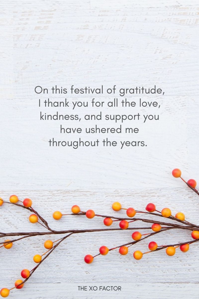 70+ Sweet Thanksgiving Messages For Your Loved Ones - The XO Factor