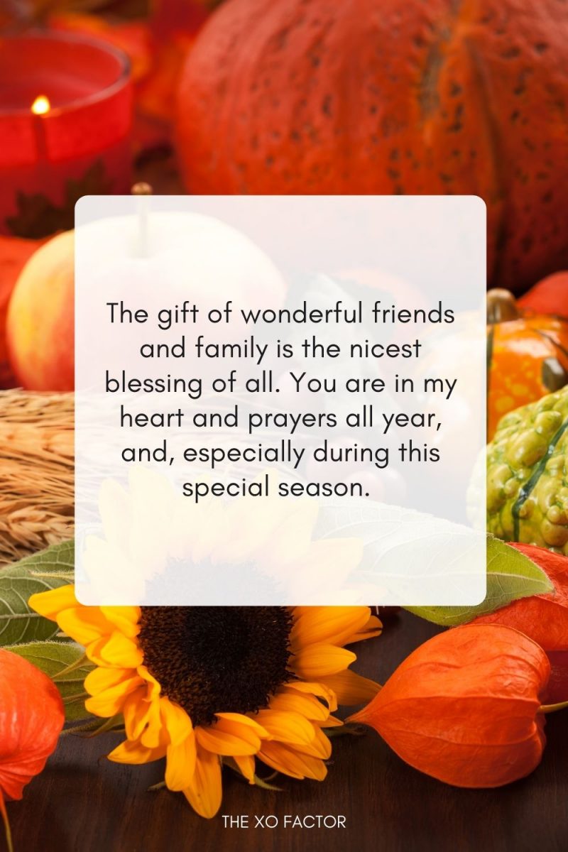 70+ Sweet Thanksgiving Messages For Your Loved Ones - The XO Factor