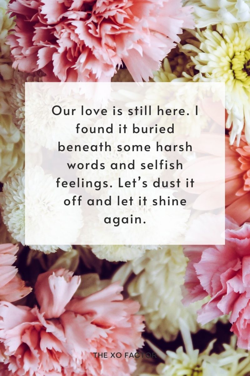 75 Sorry Messages For The Perfect Apology - The XO Factor