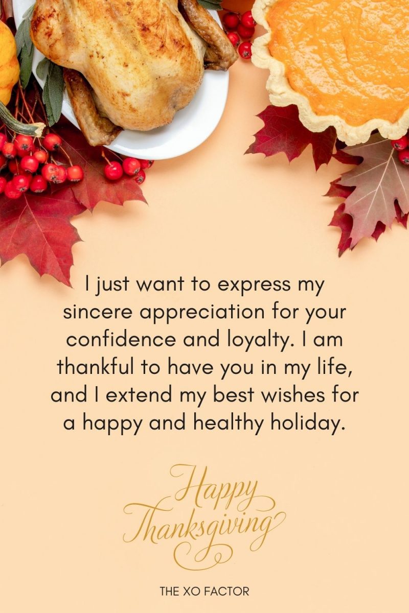 70+ Sweet Thanksgiving Messages For Your Loved Ones - The XO Factor