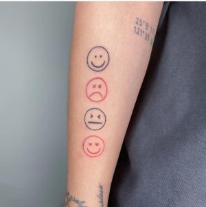 31 Fun Emoji Tattoo Designs - The XO Factor