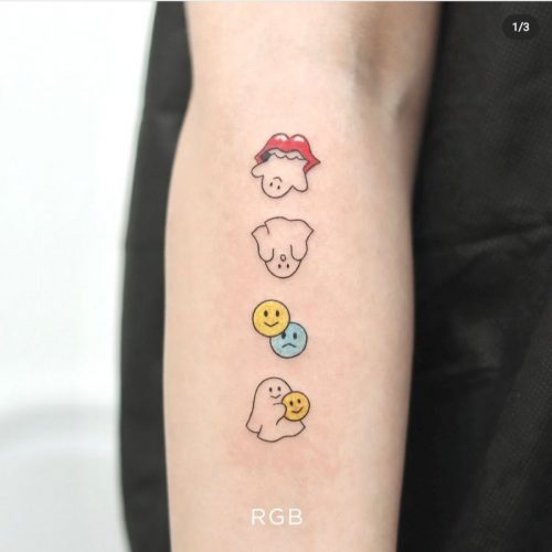 31 Fun Emoji Tattoo Designs - The XO Factor