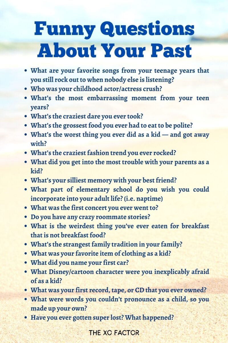 100 Funny Questions To Unleash Your Quirkiness - The XO Factor