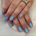 Lovely Blue Wedding Nails For The Modern Bride - The XO Factor