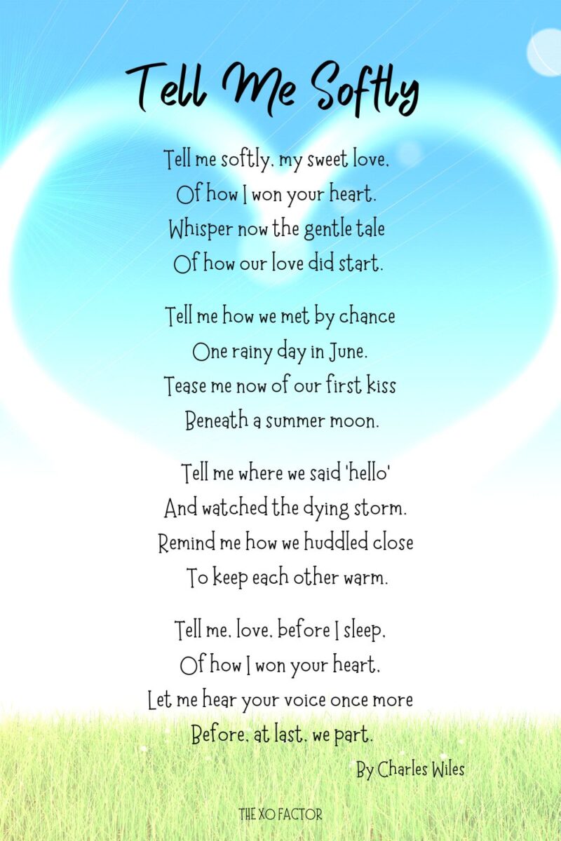 20 Romantic Love Poems For Lovers - The XO Factor