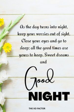 100 Good Night Messages To Make Their Night Special - The XO Factor