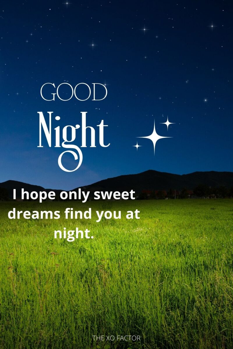 100 Good Night Messages To Make Their Night Special - The XO Factor