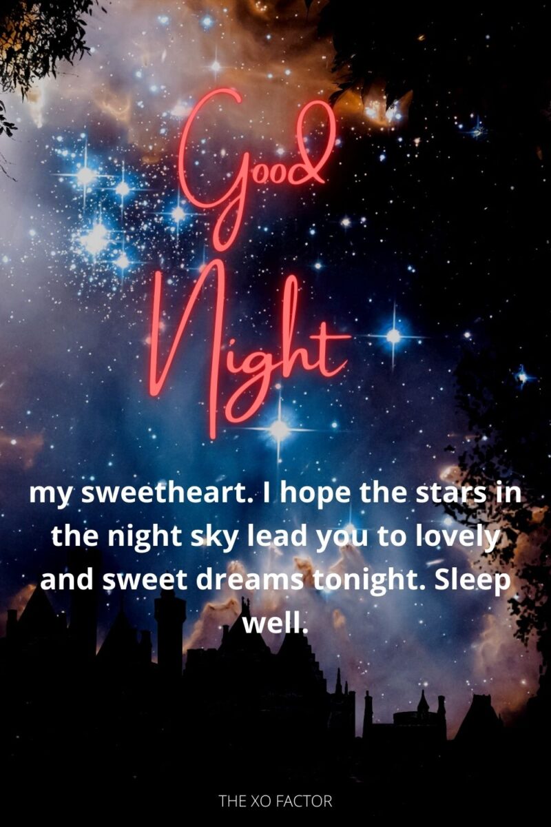 100 Good Night Messages To Make Their Night Special - The XO Factor