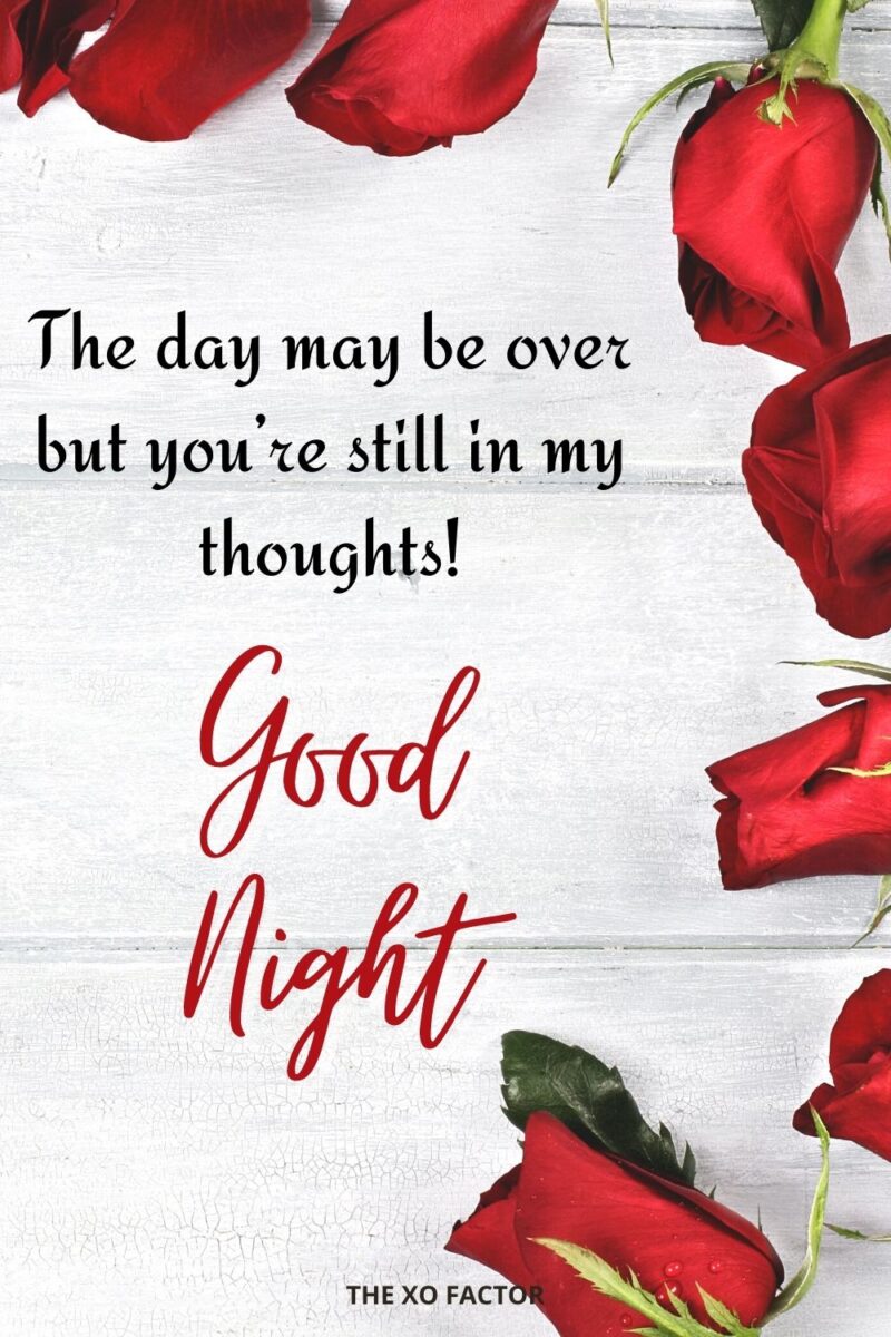 100 Good Night Messages To Make Their Night Special - The XO Factor