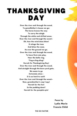 20 Thanksgiving Poems: Celebrating Gratitude And Togetherness - The XO ...