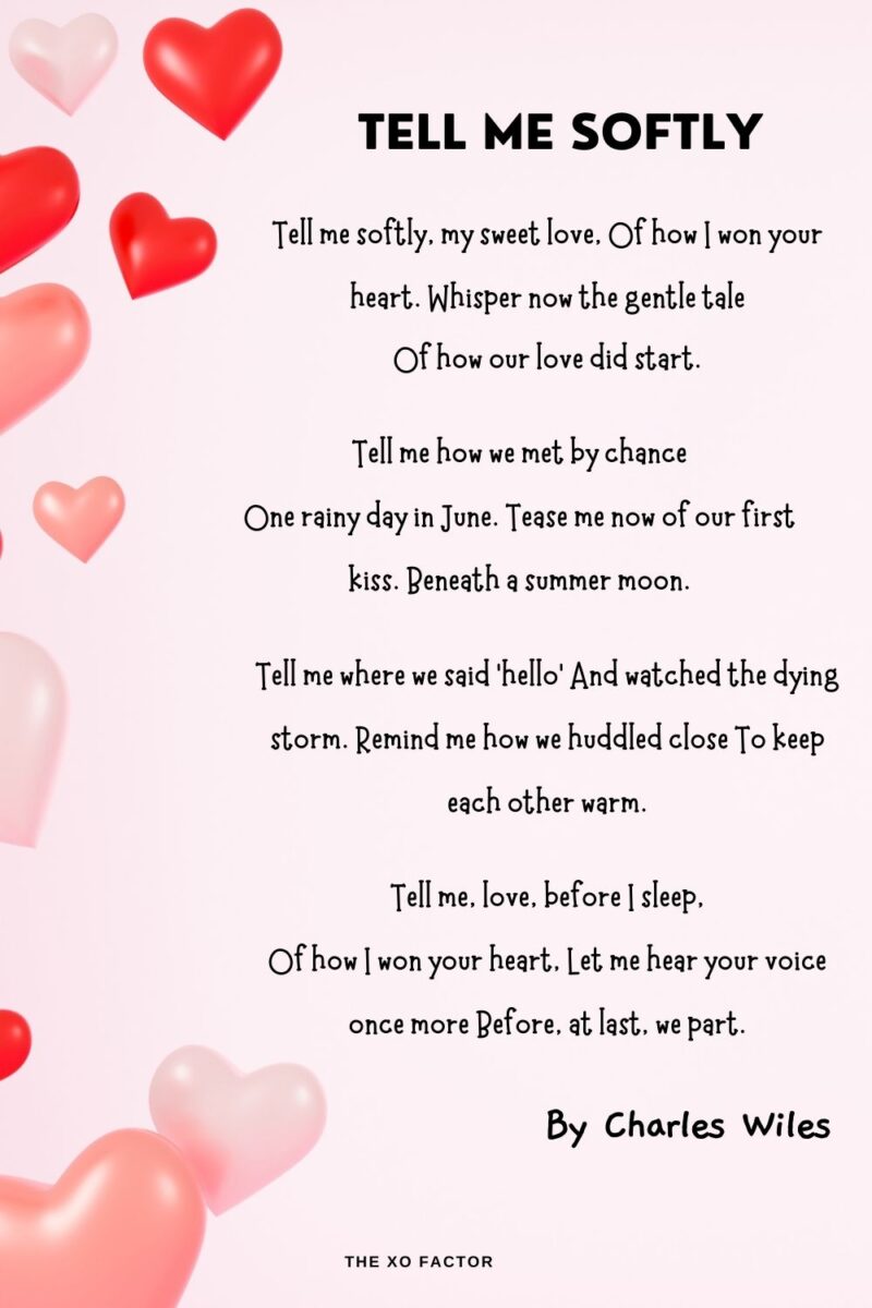 Valentine Poems: A Timeless Expression Of Love - The XO Factor