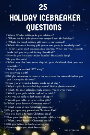 200 Good Icebreaker Questions For Work - The XO Factor