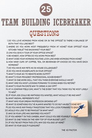 200 Good Icebreaker Questions For Work - The XO Factor